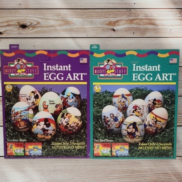 Disney | Holiday | Mickeys Stuff Instant Egg Art | Poshmark